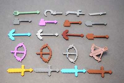 Lego Minecraft Weapons Armour Select Type Pack of 1 | eBay