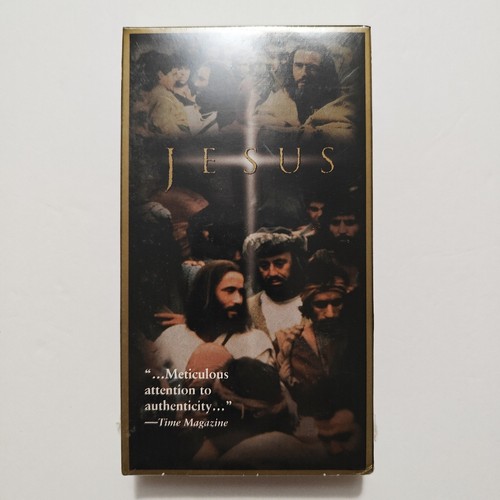 Jesus (VHS, 1979) Original Classic Christian Film - Brian Deacon - NEW ...