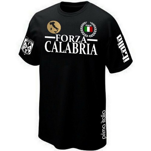 T-Shirt FORZA CALABRIA ITALIA italie Maillot ★★★★★ | eBay