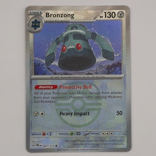 Bronzong – 067/131 – Master Ball Holo – Prismatic Evolutions – Pokémon TCG - NM | eBay Australia