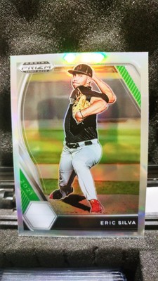 Eric Silva 2021 Panini Prizm Draft Picks Prospect #PDP115 Silver Prizm ...