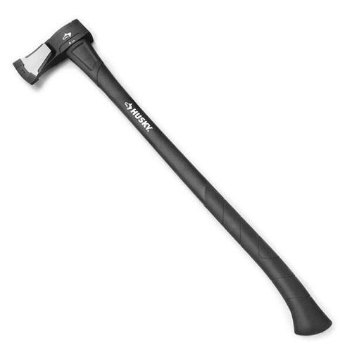 Husky 4 Lb Premium Log Super Splitter Axe With 34 In. Fiberglass Handle ...