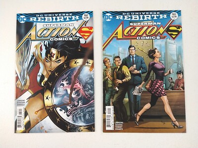 Action Comics #960 #965 Lot (2016 DC Comics) Dan Jurgens, Wonder Woman ...