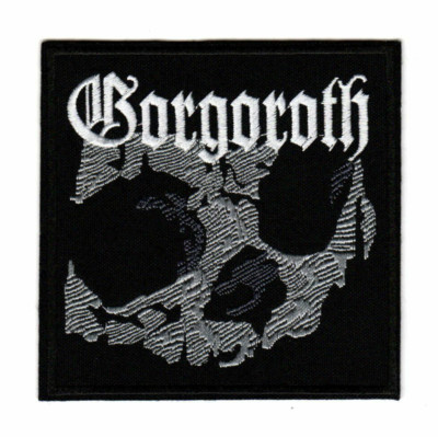 Gorgoroth Embroidered Sew-on Patch | Skull Norwegian Black Metal Music Band Logo | eBay