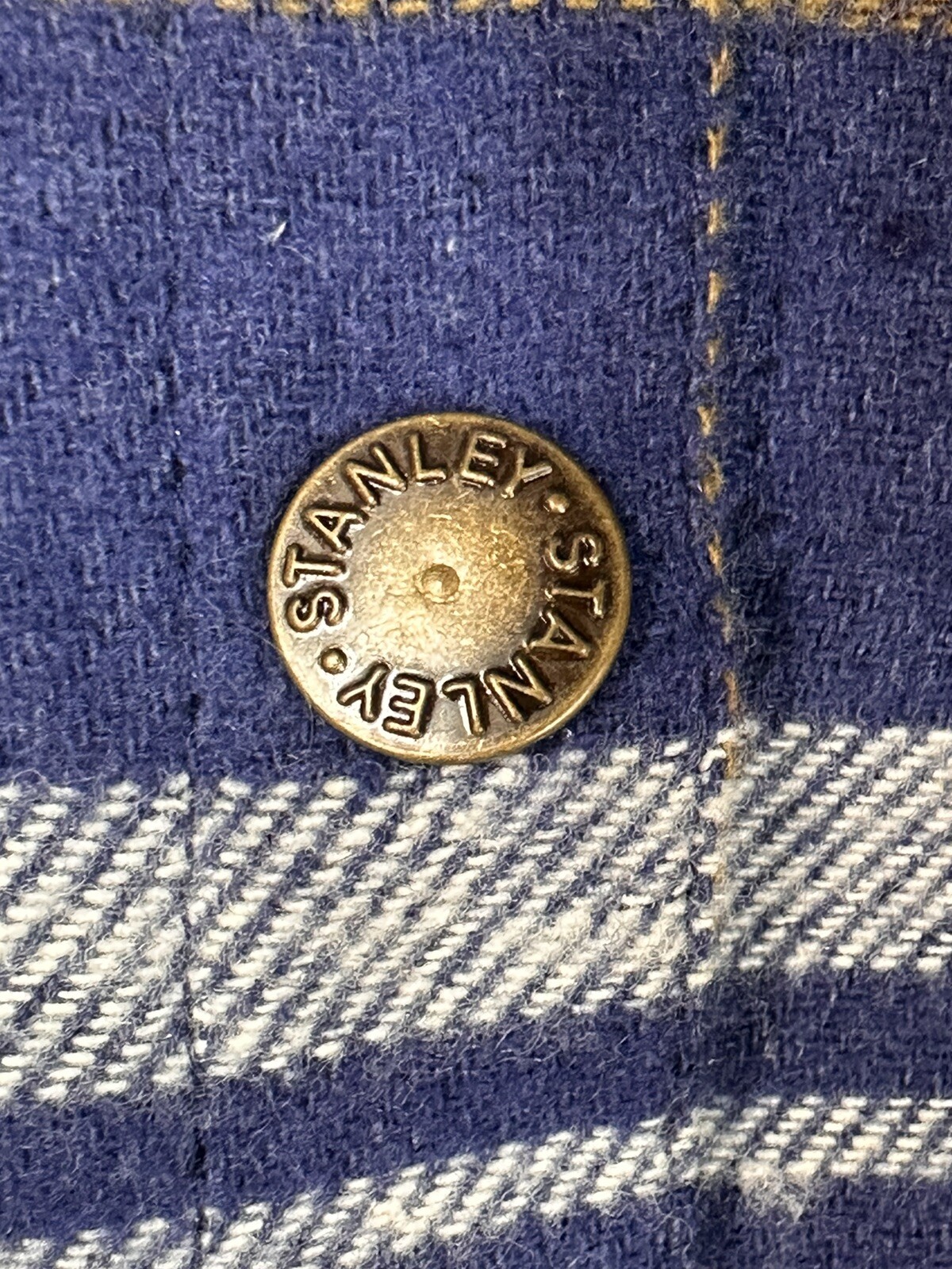 Vintage Stanley Mens Size XXL flannel Plaid Quilted Lining Shirt Jacket Hoodie | eBay