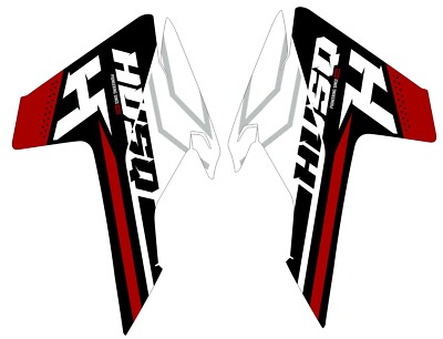 Shroud Graphics for Husqvarna TC FC FS 125 250 350 450 2016 2017 2018 ...