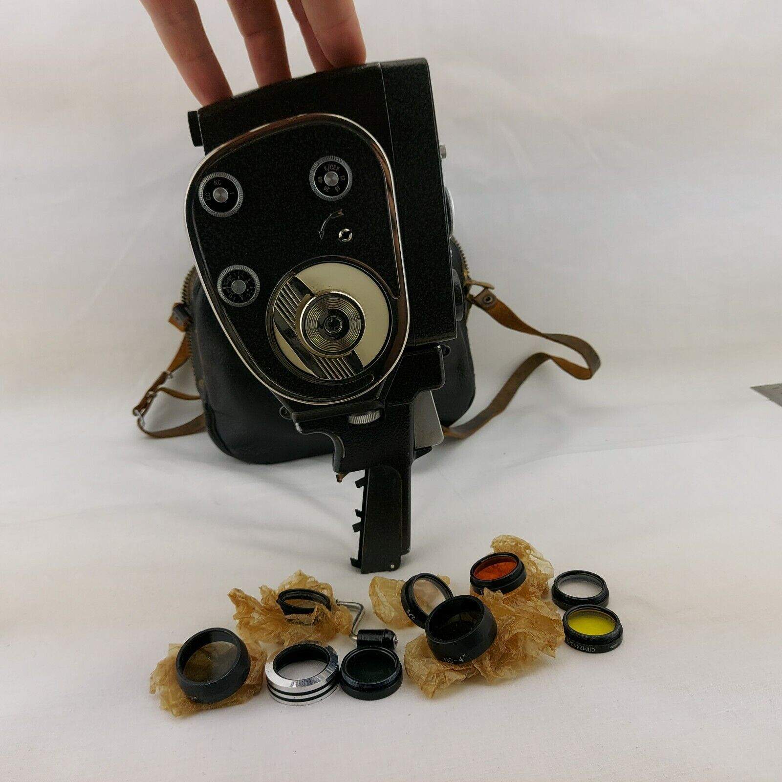 Vintage Soviet 60s camera "Quarz M" Standart 8mm USSR Movie Camera ...