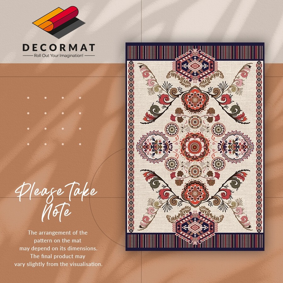 Indoor Vinyl PVC Carpet Rug Mat Easy Clean Hallway 100x150 Slovak ...