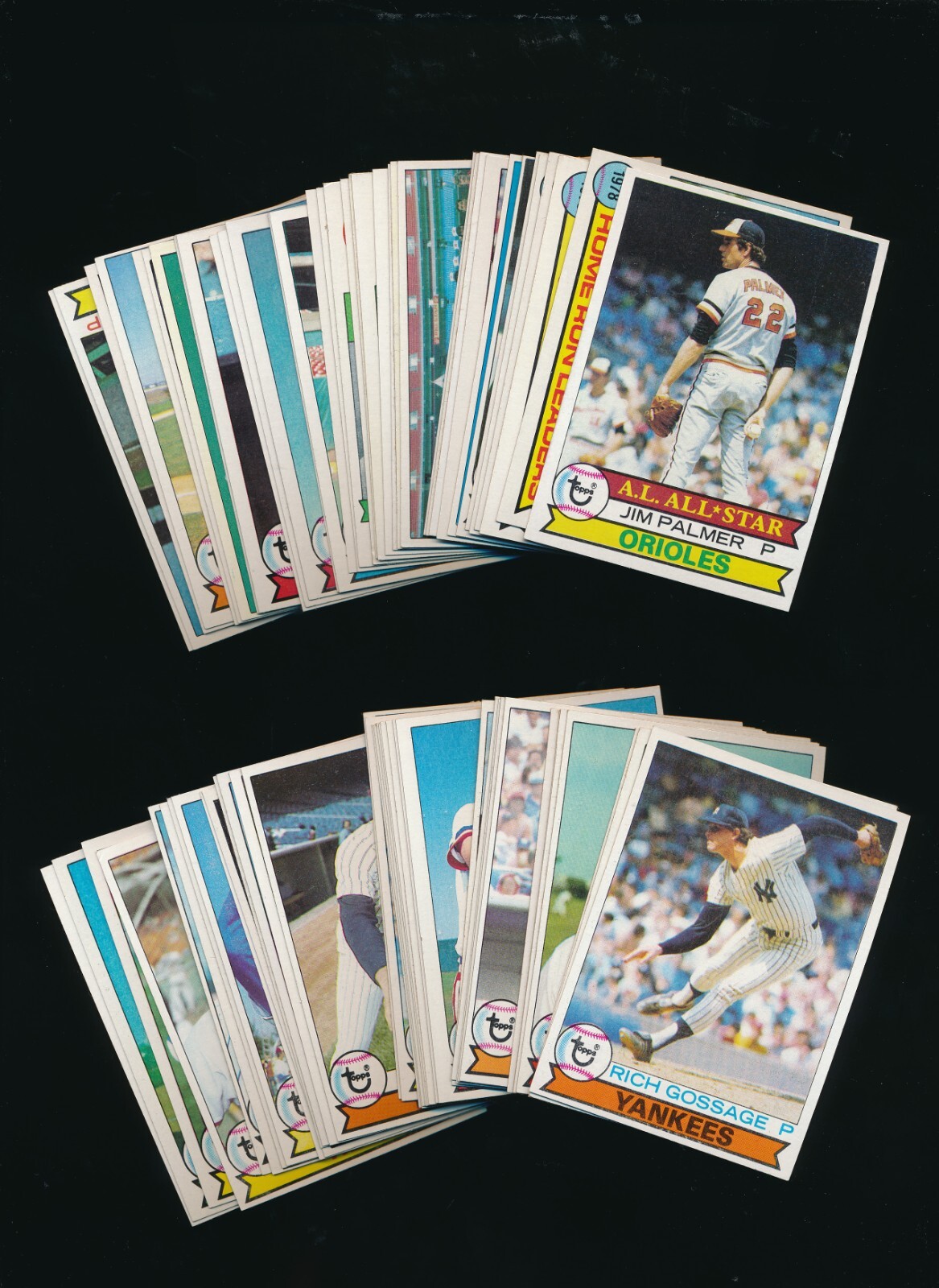 1979 TOPPS BASEBALL COMPLETE SET (726) MUNSON JACKSON ROSE RYAN OZZIE ...