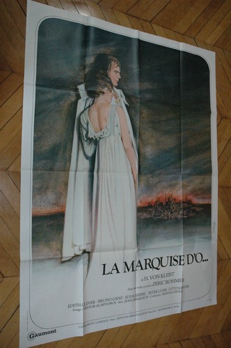 BRUNO GANZ LA MARQUISE D'O ERIC ROHMER 1976 120x160 AFFICHE FRENCH ...
