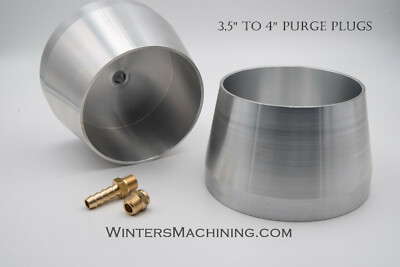 TIG WELDING BACK PURGE PLUG 3.5" TO 4.0" | eBay