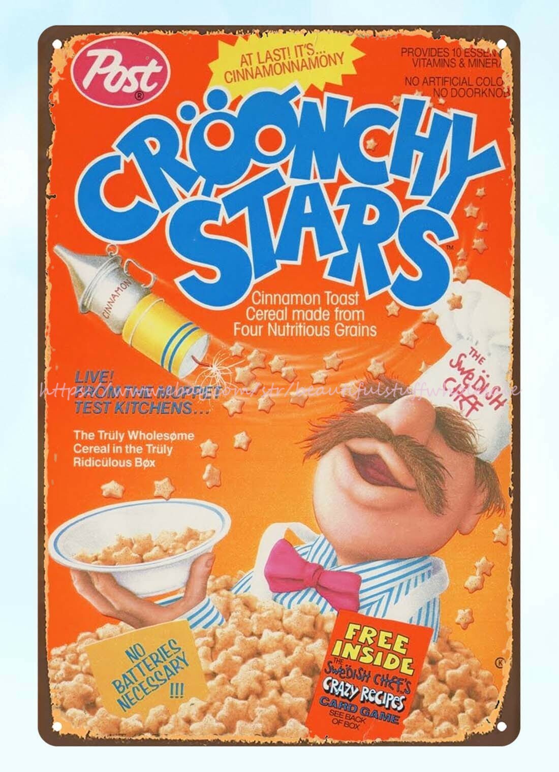 Cereal Box Designs Back