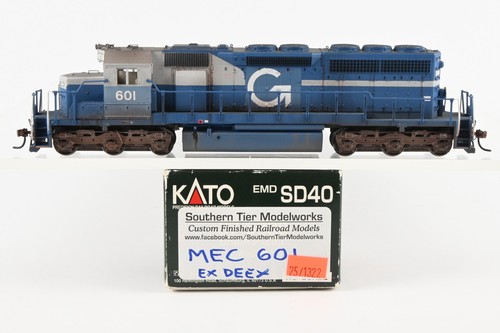 HO Scale Kato Southern Tier EMD SD40 MEC 601 Ex DEEX Diesel AS-IS DOES ...
