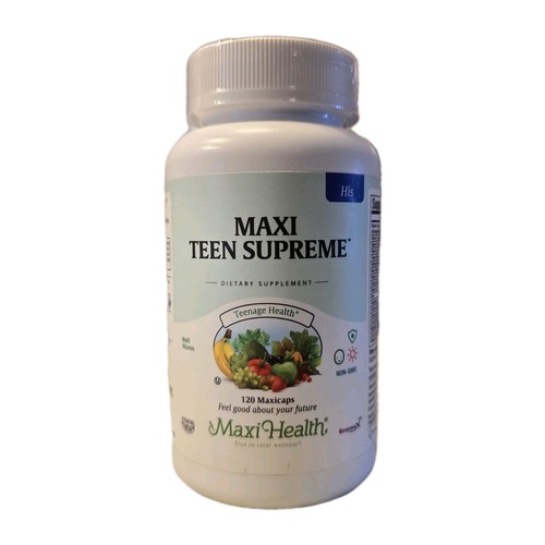 Maxi Health Teen Supreme HIS Vitamins for Teen Boys 60ct Exp 04/2027 ...
