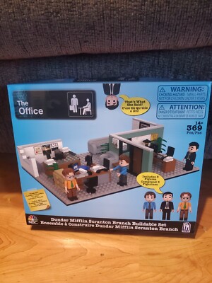The Office Dunder Mifflin Scranton Branch Construction Set, 369 Pieces ...