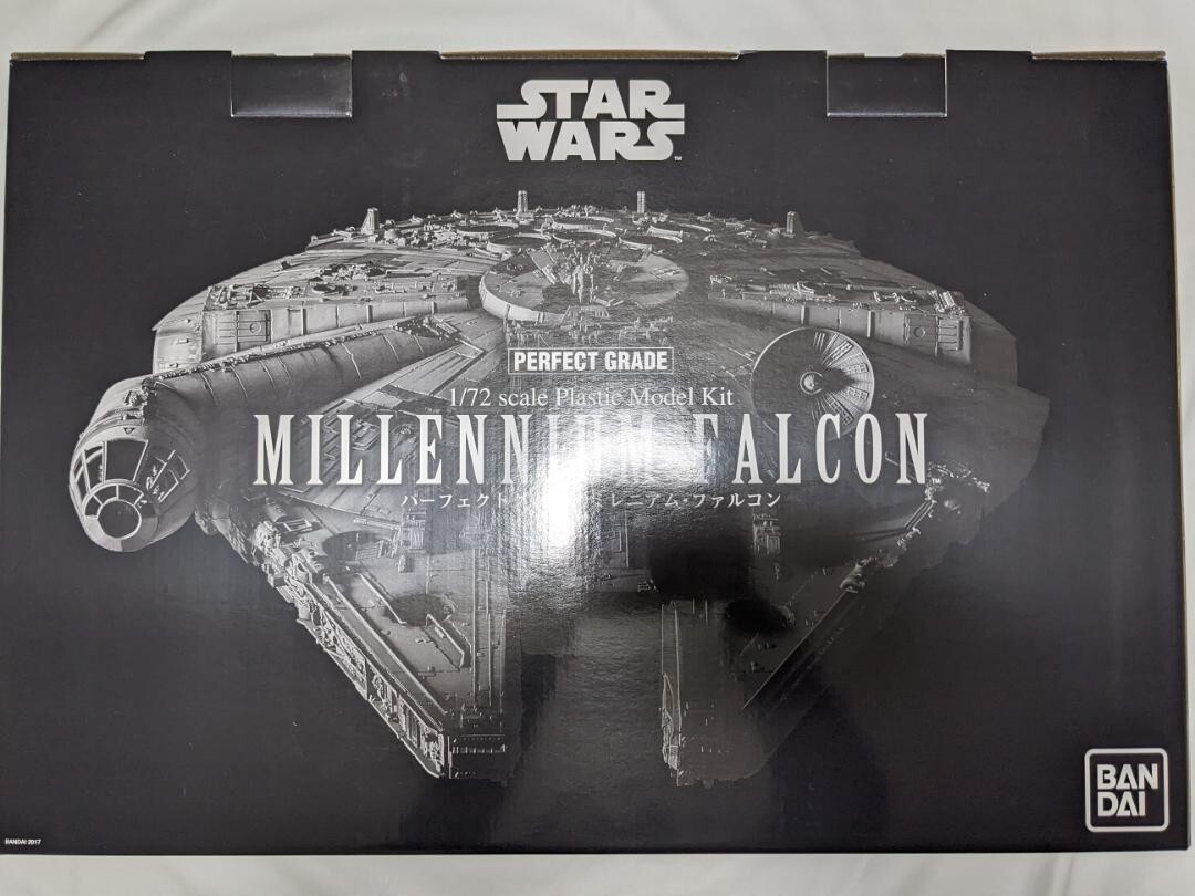 MILLENNIUM FALCON PERFECT GRADE 1/72 scale Plastic Model Kit 2016 ...