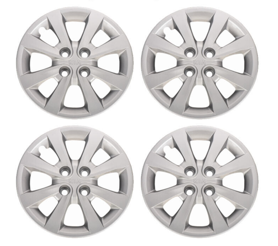 OEM 52960-1W150 15Inches Wheel Cap Cover 4Pieces Set for Kia Rio 2012 ...