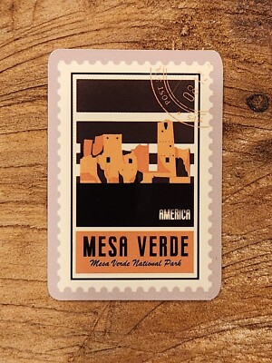 MESA VERDE Sticker Mesa Verde Decal Mesa Verde Stamp Sticker Colorado ...