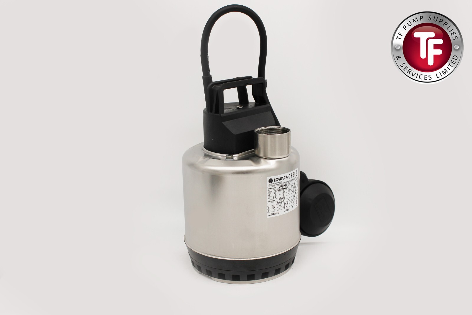 Lowara DOC 3/A 230v Submersible Pump - With Float Switch ...