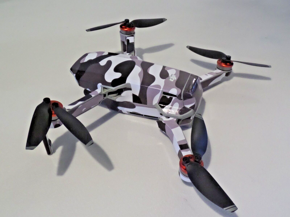 DJI mini 2 wrap, skin. New 2024 designs out now. Camouflage. Black,grey ...