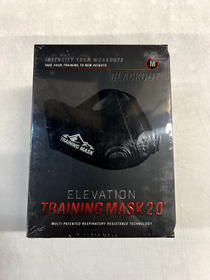 Elevation Training Mask 20 2.0 Blackout Simulates High Altitude ...