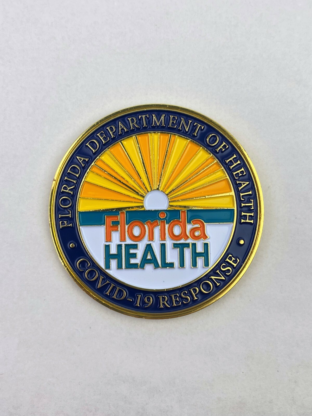 Florida Sert State Emergency Pandemic Response Team Challenge Coin | eBay