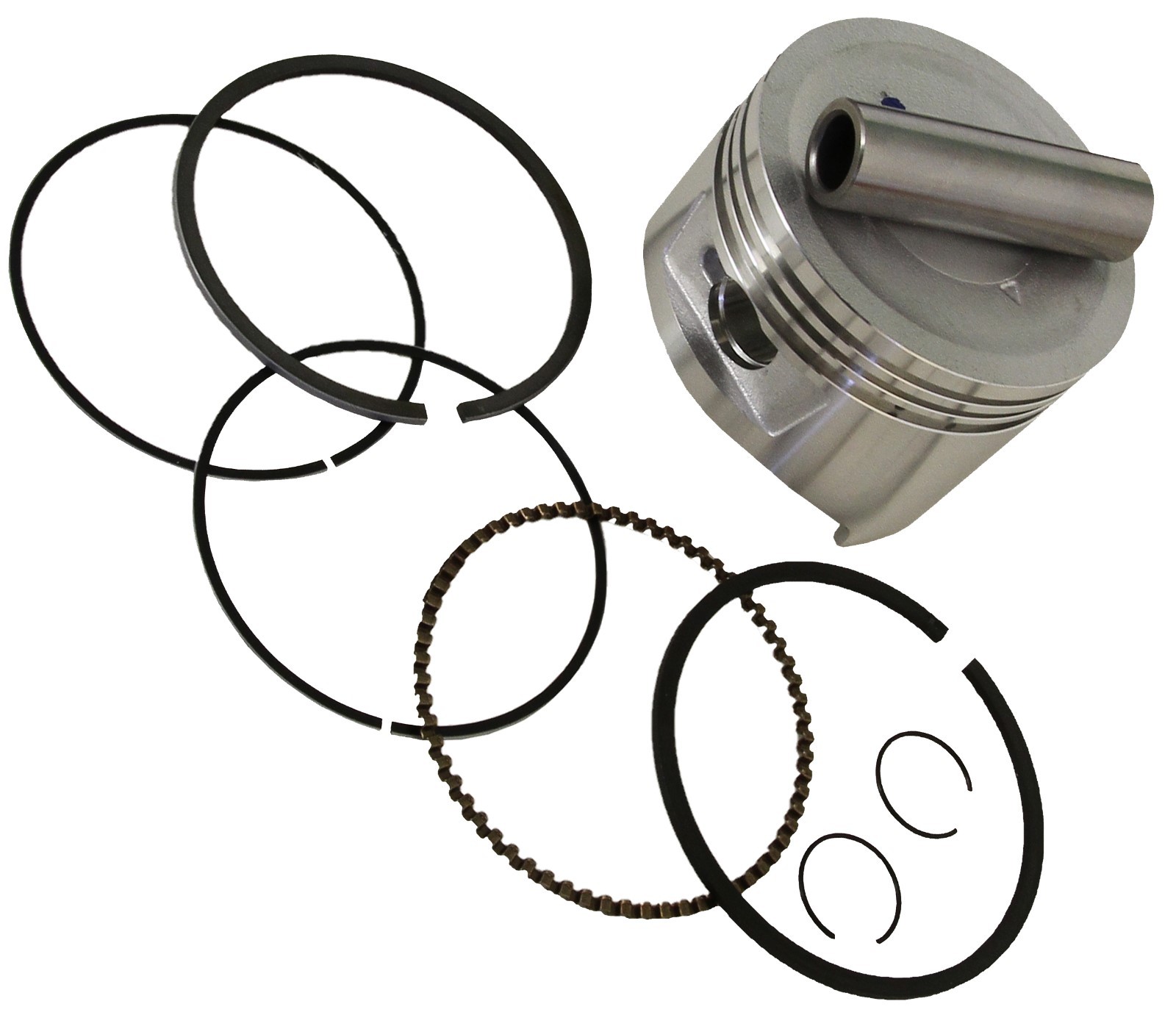 Piston & Rings Standard Fits HONDA GX120 Engine (60mm Bore) 13101-ZH7 ...