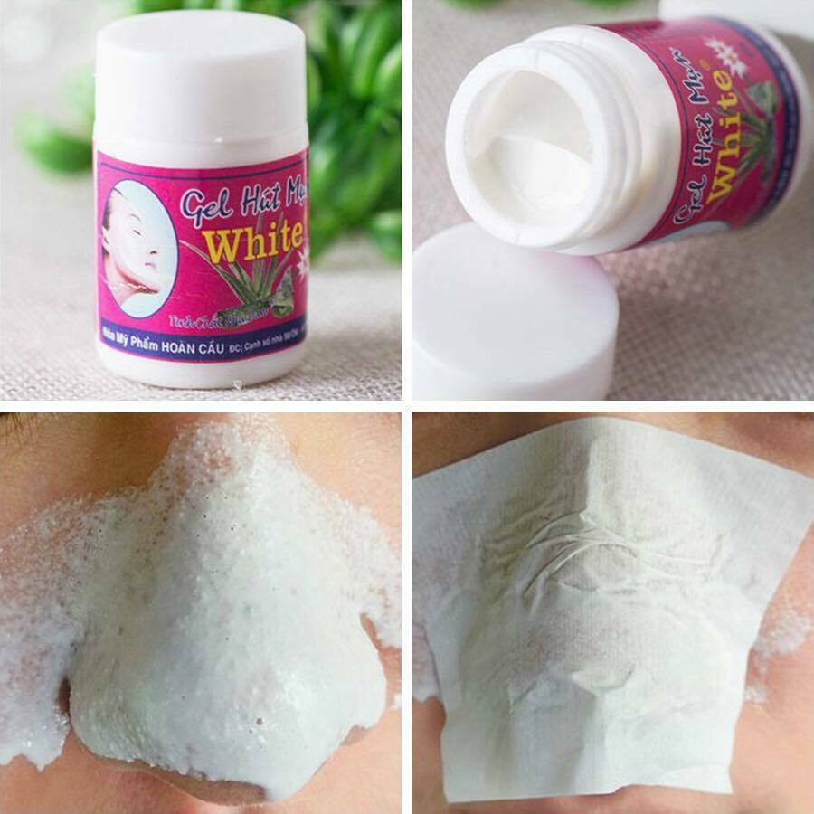 3PCS Gel hut mun ALOE VERA BLACKHEAD PIMPLE PORE ACNE NOSE PEEL MASK ...