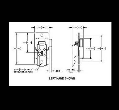 Corbin lock for General Electric and ABB panelboards LH | eBay