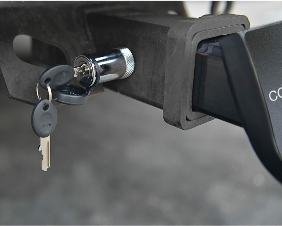 Cocoweb Chrome C-Lock Heavy Duty Locking 5/8" Inch Hitch Pin with ...