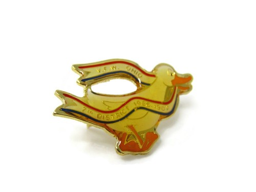 Ohio VFW Pin 1988 Vintage Duck Design 7th District | eBay