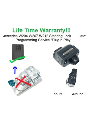 Mercedes Electronic Steering Lock ESL ELV Emulator Programming W204 ...