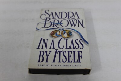 IN A CLASS BY ITSELF BY SANDRA BROWN AUDIO CASSETTES VGUC 9780553526592 ...