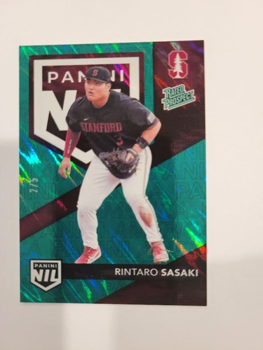 2025 PANINI NATIONAL SILVER PACK GREEN RINTARO SASAKI NIL10 2 OF 5 | eBay