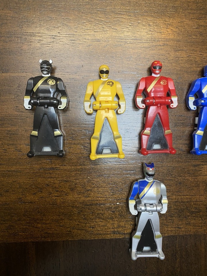 Power Rangers Super Megaforce Bandai America Wild Force Ranger Key Set ...