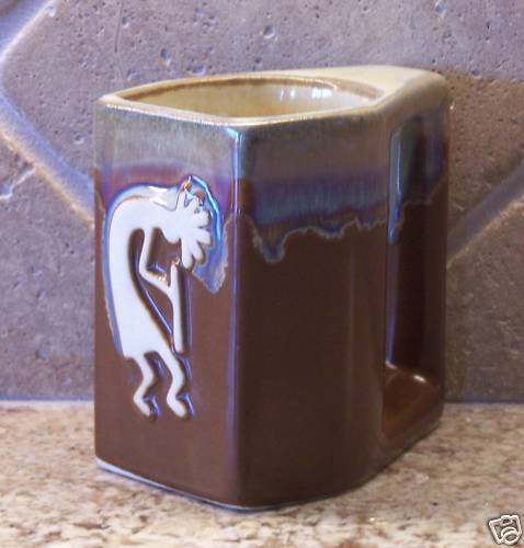 Prado Stoneware Chocolate Kokopelli Mug | eBay