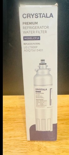 NEW CRYSTALA PREMIUM REFRIGERATOR WATER FILTER MODEL:CF14 | eBay