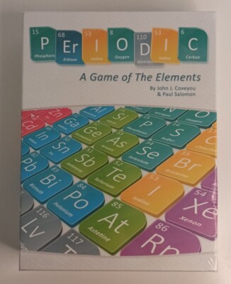 Periodic: A Game of The Elements 2018 Genuis Games Board Game New ...