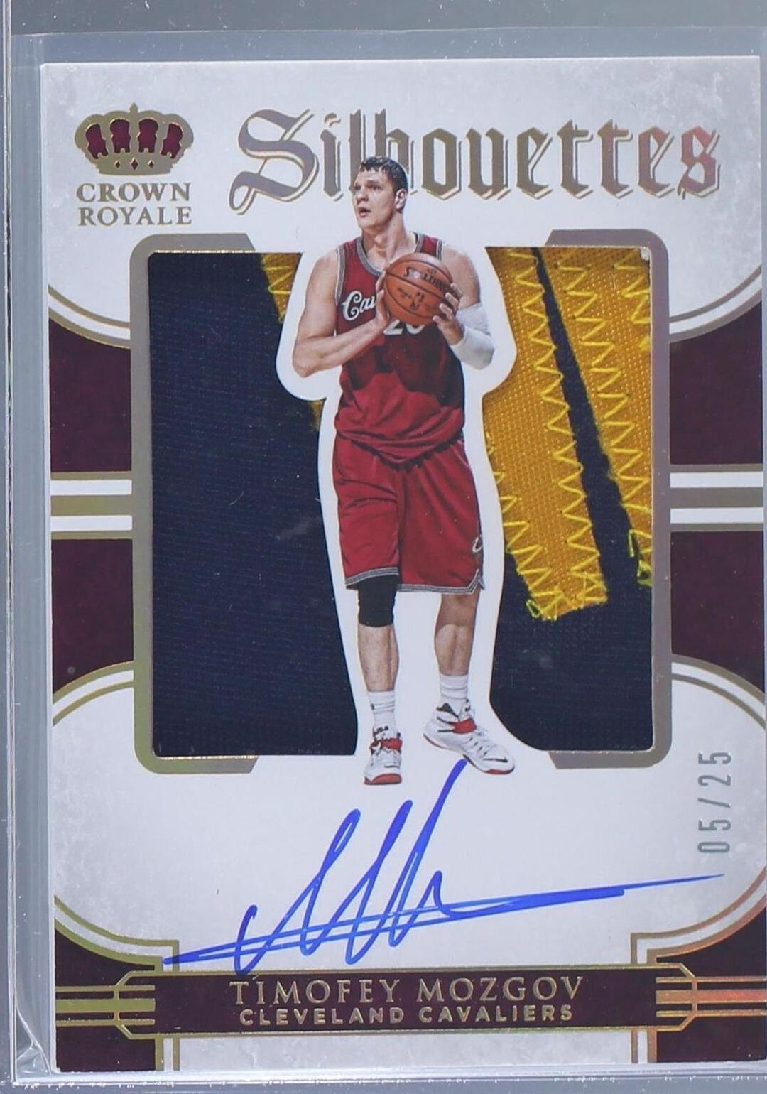 2015-16 Panini Preferred - Silhouettes Timofey Mozgov #93 Prime /25 (AU ...