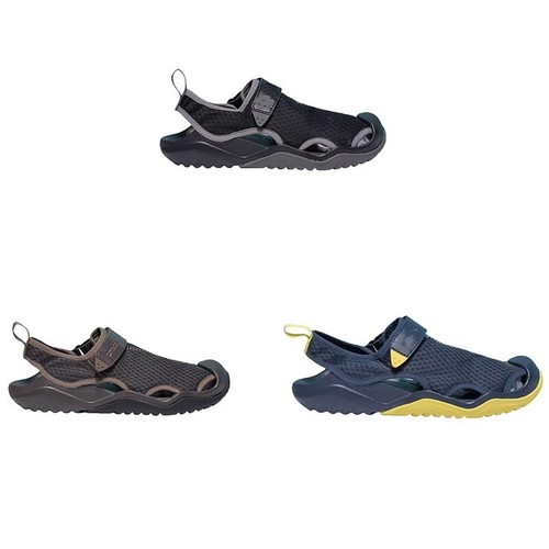 Crocs men's Swiftwater mesh beach sports shoes anti slip quick drying ...