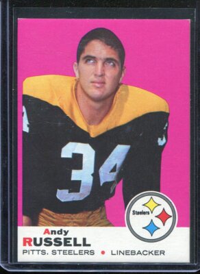 1969 Topps Football # 17 Andy Russell (NM+) Near Mint Plus | eBay