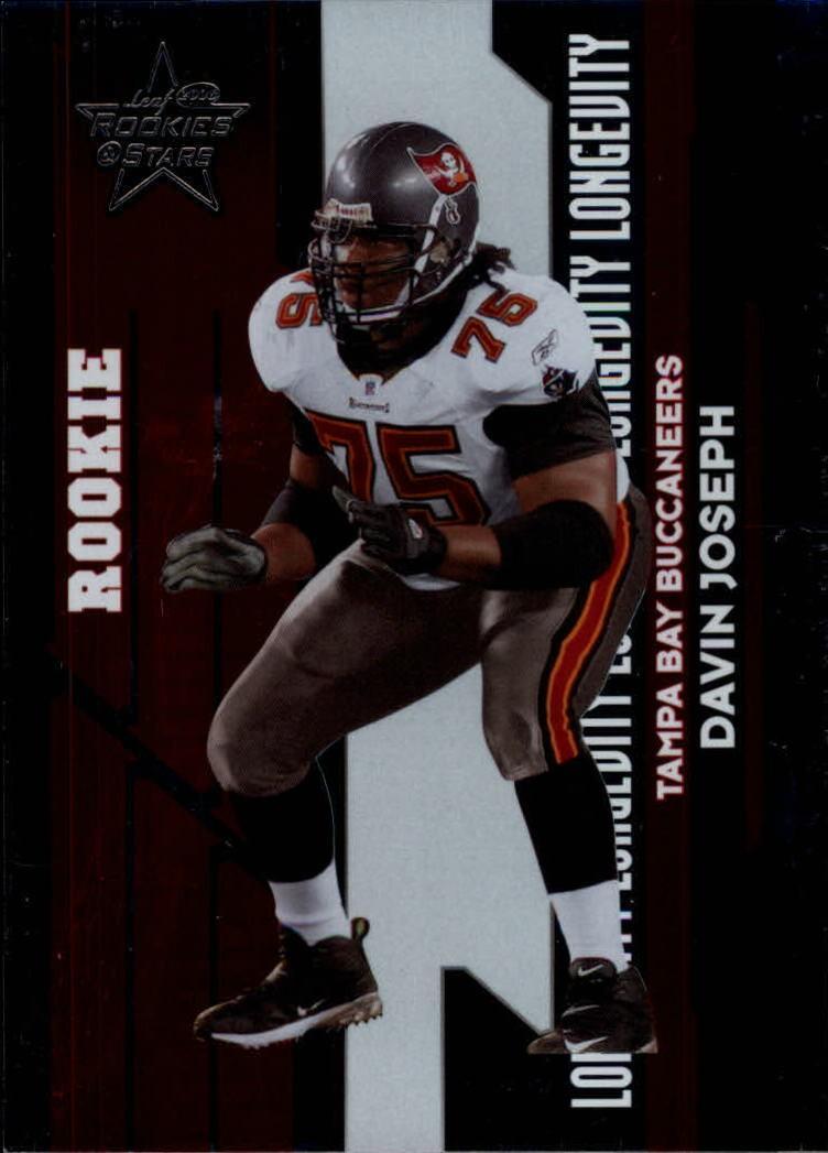 2006 Leaf Rookies & Stars - Rookie Davin Joseph #116 Longevity Parallel ...
