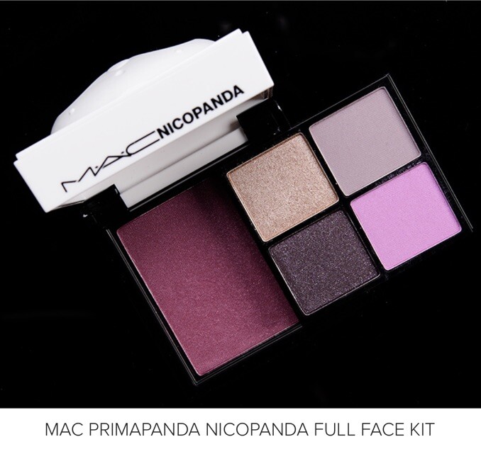 MAC Cosmetics NICOPANDA Full Face Kit Preppy Panda, Stay Cute ...