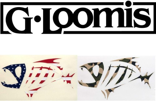 G Loomis 8" BoneFish Decal Fishing Boat Truck RV Trailer Car Choose ...