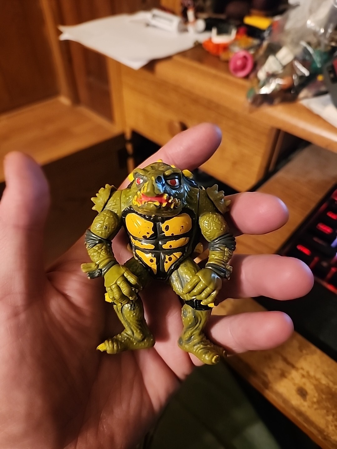 TMNT Ninja Turtle Movie Tokka Action Figure Playmates 1991 Vintage ...