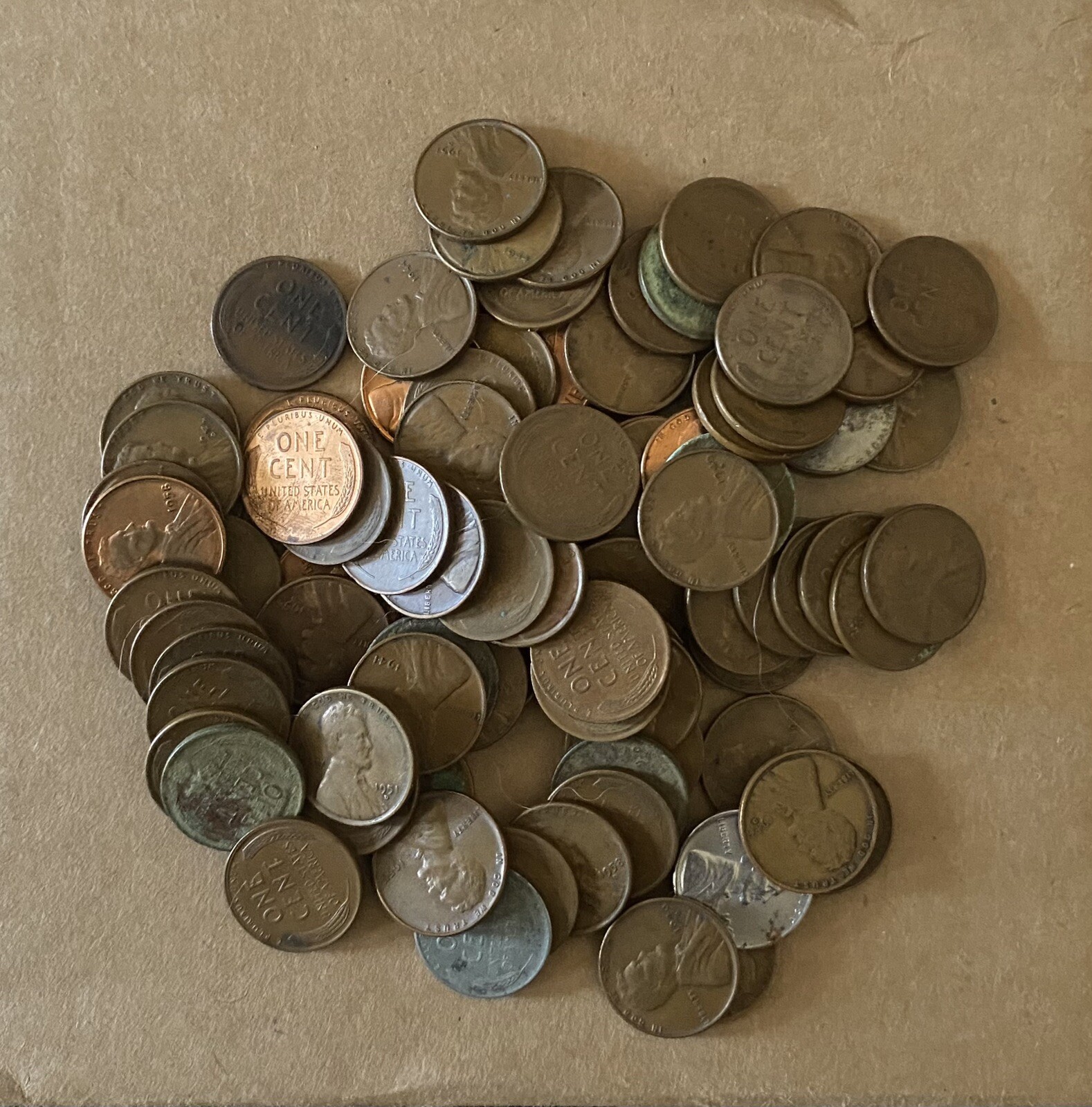 Lot Of 93 Wheat Cents! coin lot coin collection | eBay