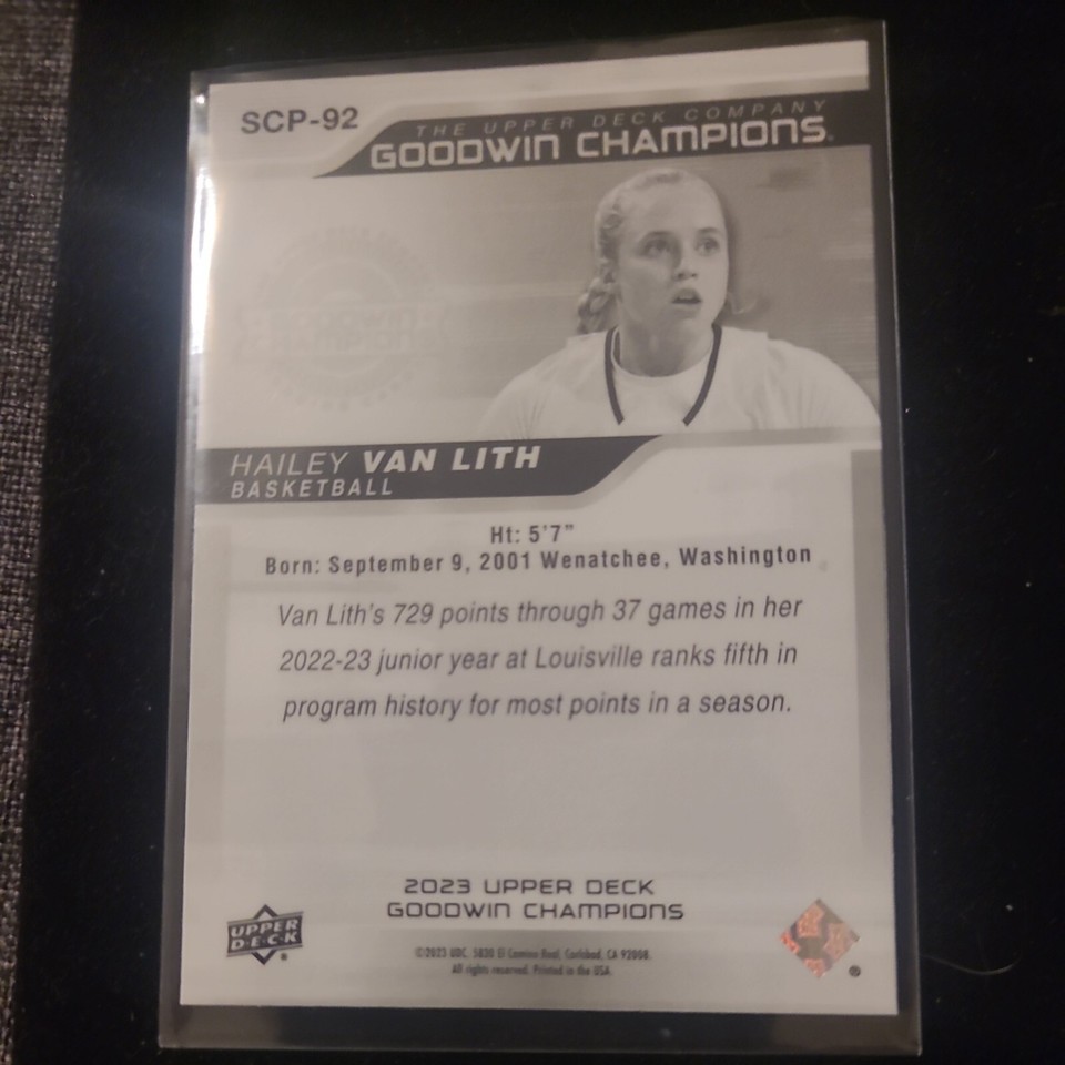 Goodwin Champions Hailey Van Lith Silver Splash Of Color | eBay