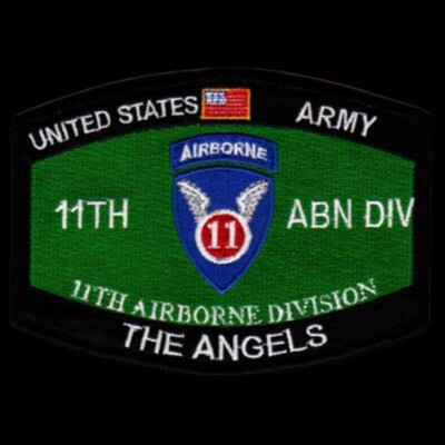 ARMY 11TH AIRBORNE DIV. THE ANGELS HAT PATCH US ARMY | eBay