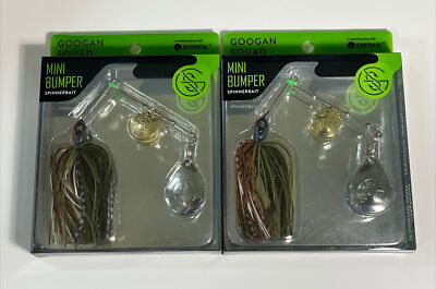 Googan Squad Mini Bumper Spinnerbait (LOT OF 2) Bluegill 10-15-GGS ...