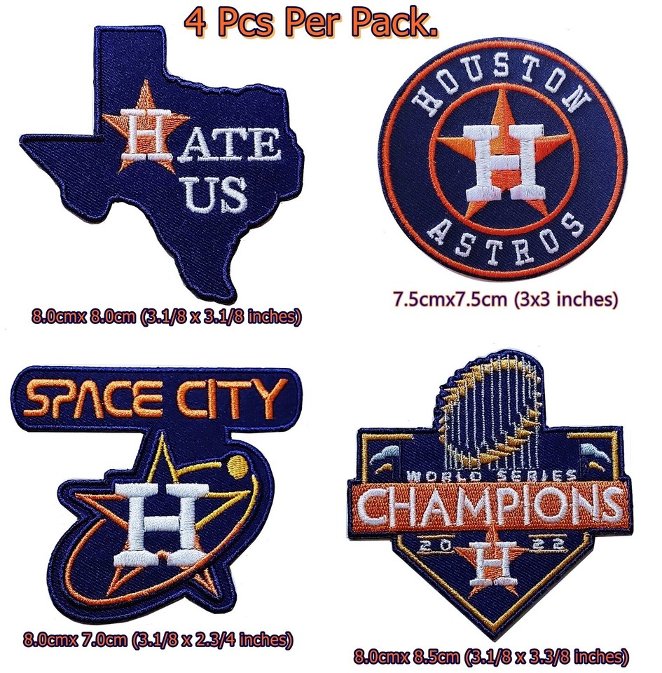 HOUSTON ASTROS BASEBALL Patches Iron,Sew on(Select options) Thai by ...